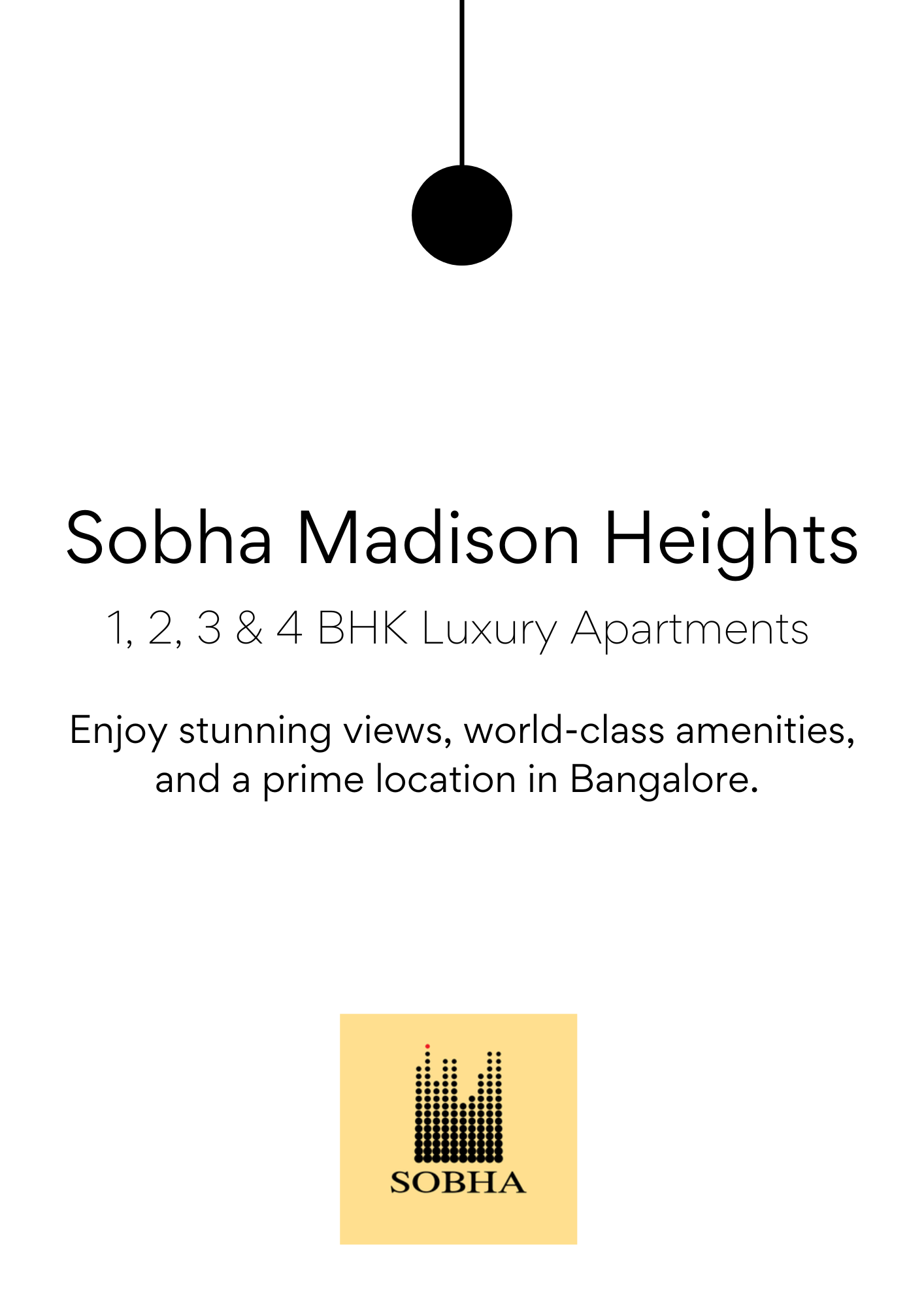 Sobha Madison Heights Brochure [Download PDF] - Sobha Madison Heights